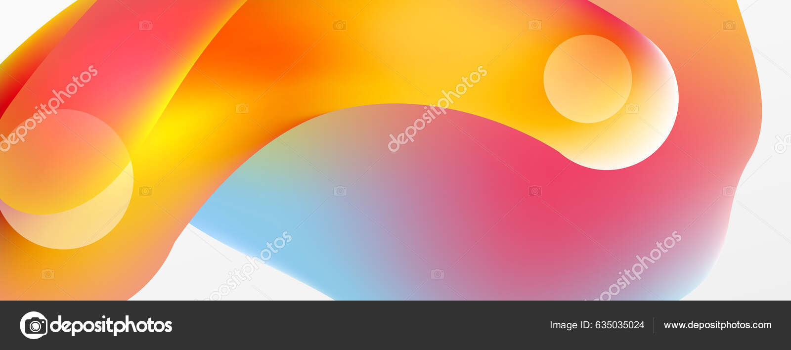 Fluid Abstract Background Liquid Color Gradients Composition Shapes ...