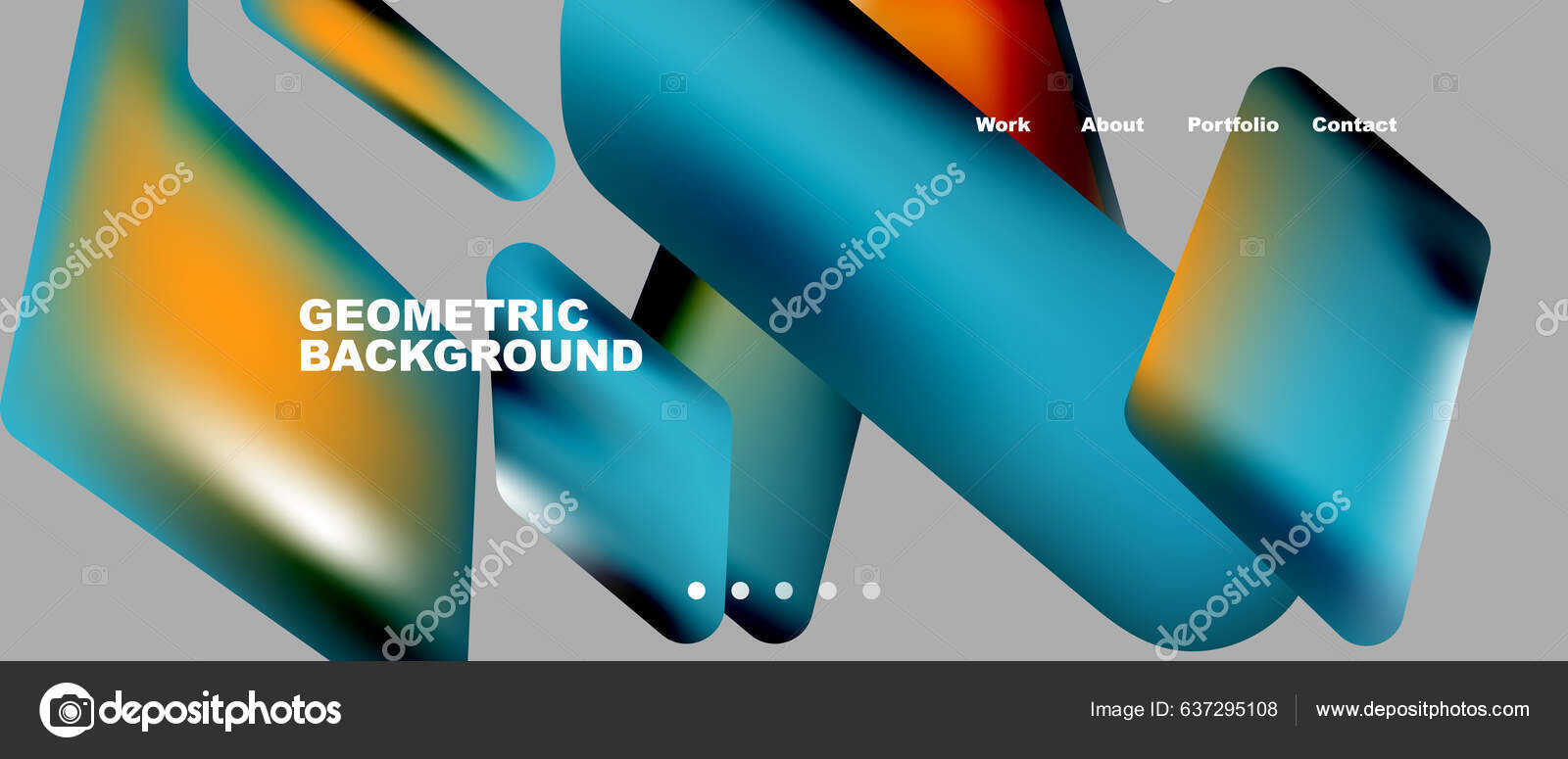 Tech Minimal Geometric Wallpaper Creative Abstract Background Vector ...