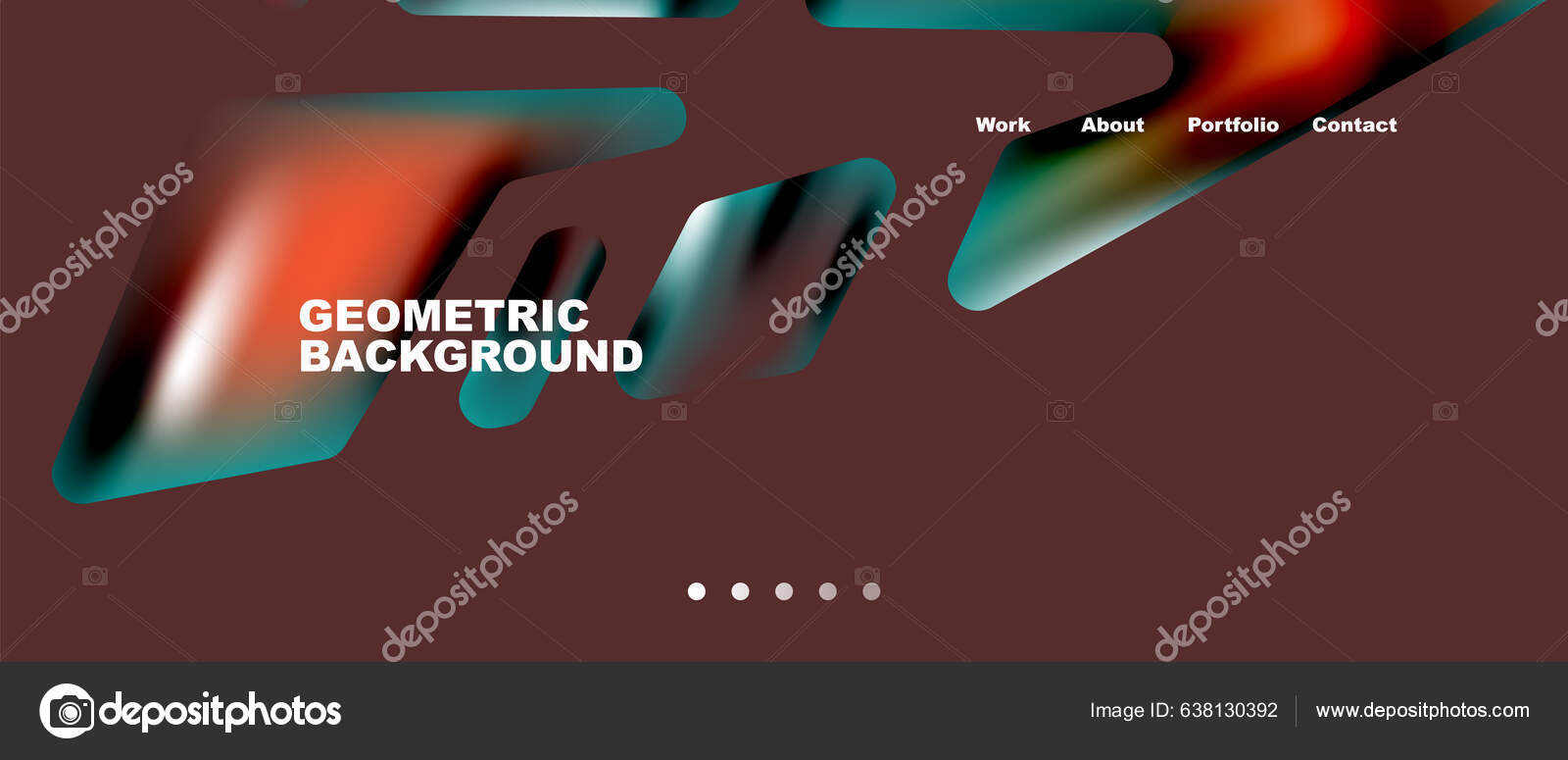 Tech Minimal Geometric Wallpaper Creative Abstract Background Vector ...