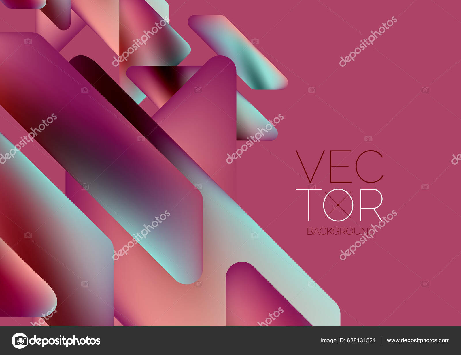Tech Minimal Geometric Wallpaper Creative Abstract Background Vector ...