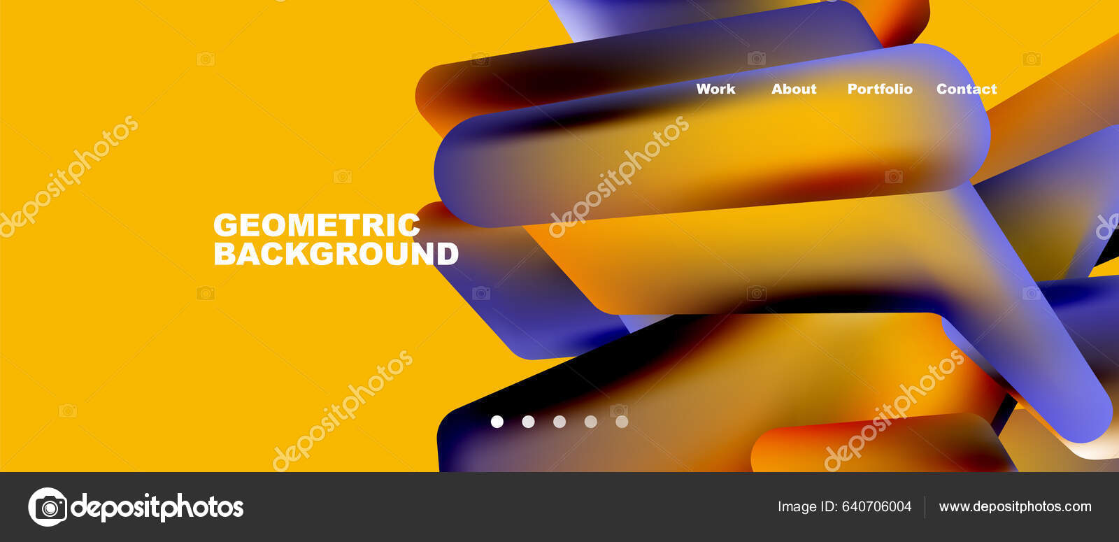 Tech Minimal Geometric Wallpaper Creative Abstract Background Vector ...