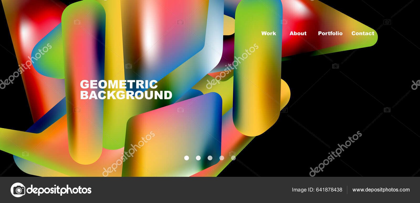 Tech Minimal Geometric Wallpaper Creative Abstract Background Vector ...