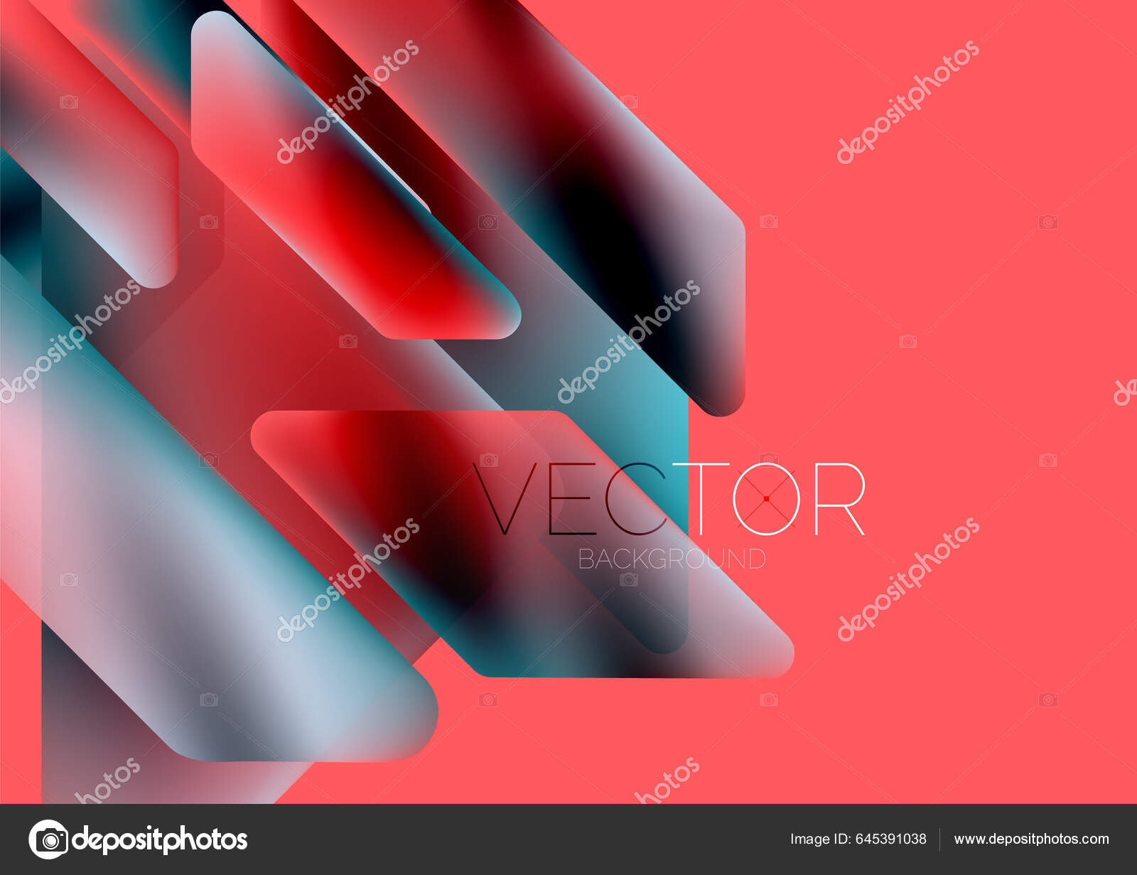 Tech Minimal Geometric Wallpaper Creative Abstract Background Vector ...