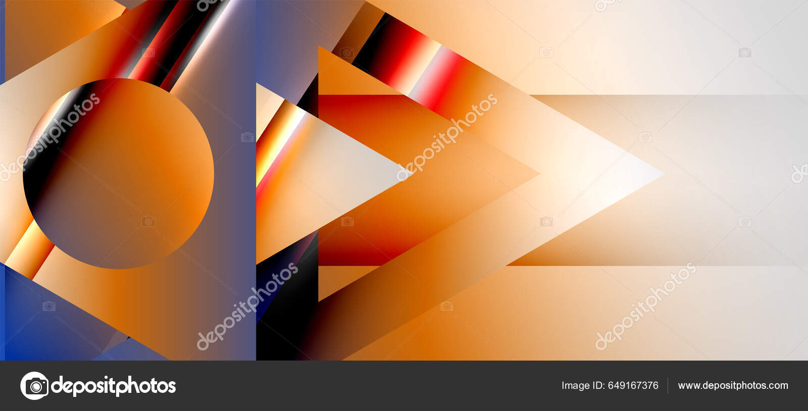 Triangle Abstract Background Shiny Glossy Effects Vector Illustration ...