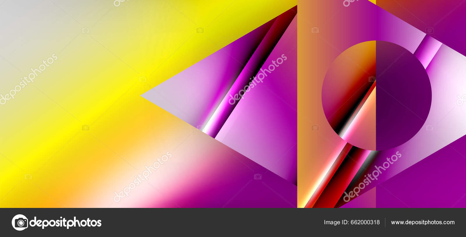Triangle Abstract Background Shiny Glossy Effects Vector Illustration ...