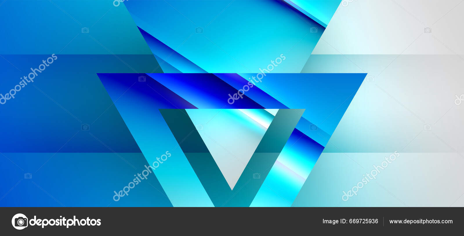 Triangle Abstract Background Shiny Glossy Effects Vector Illustration ...