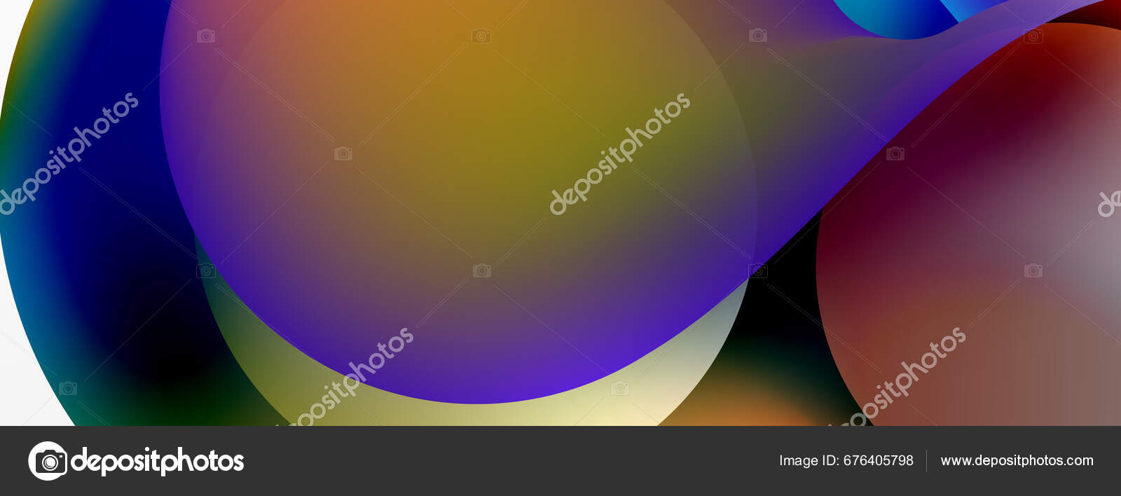 Fluid Abstract Background Liquid Color Gradients Composition Shapes ...