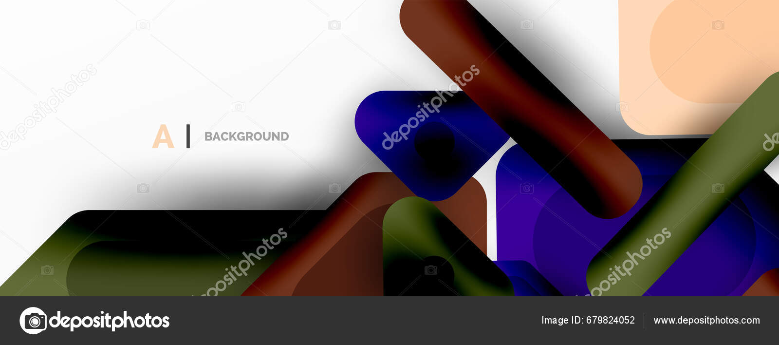 Warna Warni Bentuk Geometris Garis Persegi Dan Segitiga Latar Belakang ...