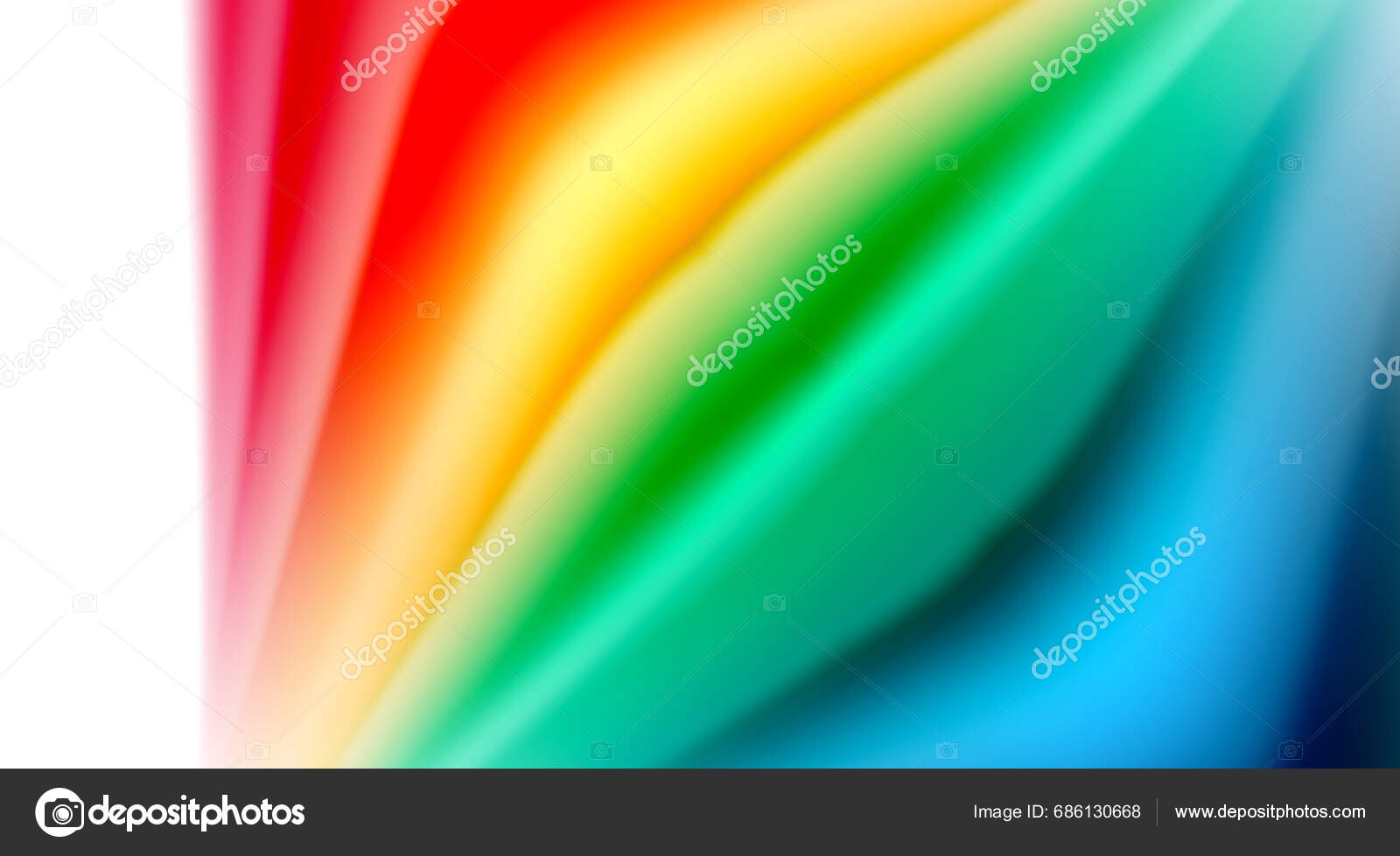 Color Mixing Liquid Rainbow Shape Background Stock Vector by ©akomov ...