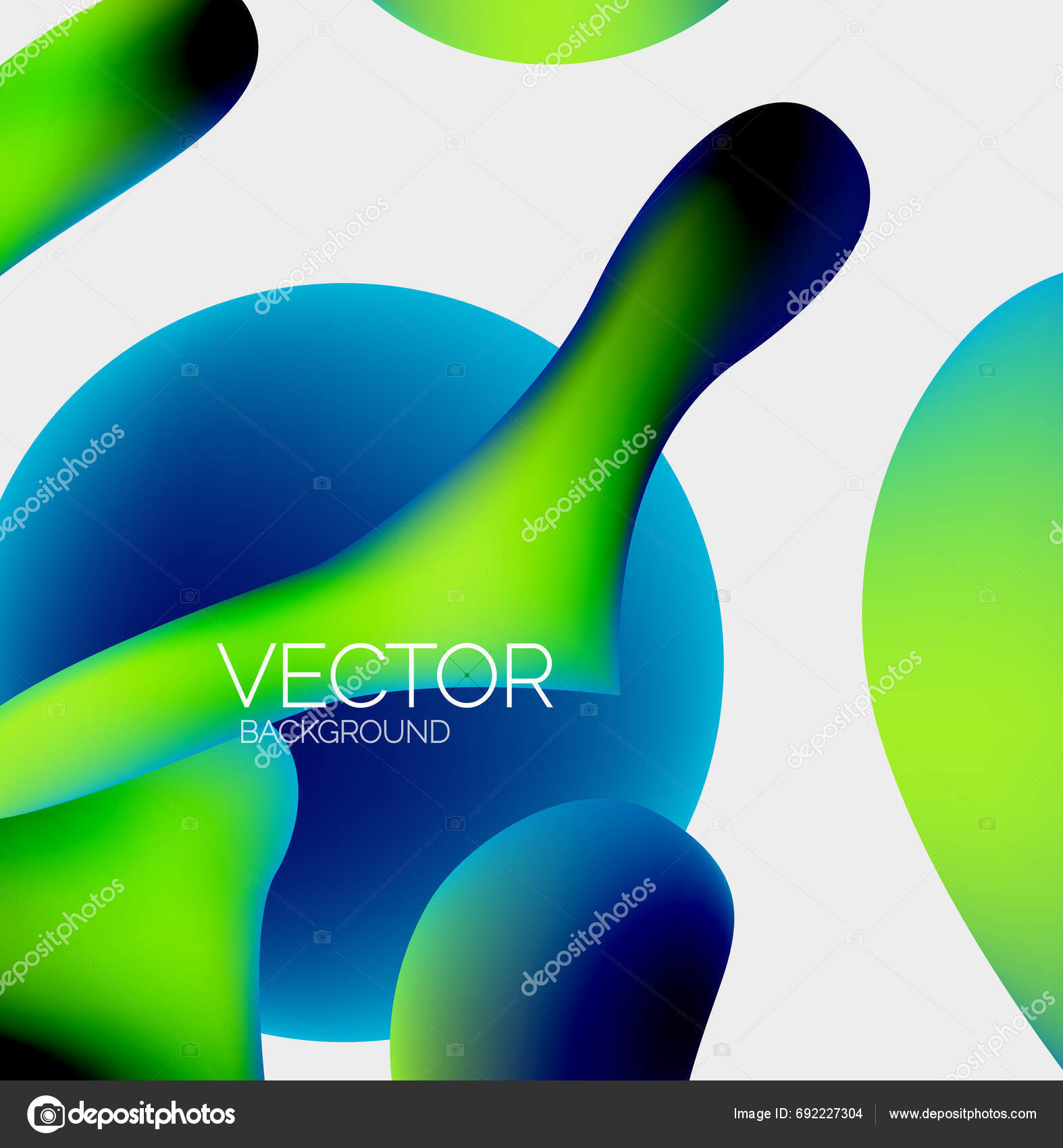 Abstract Liquid Bubble Background Liquid Gradients Stock Vector by ...