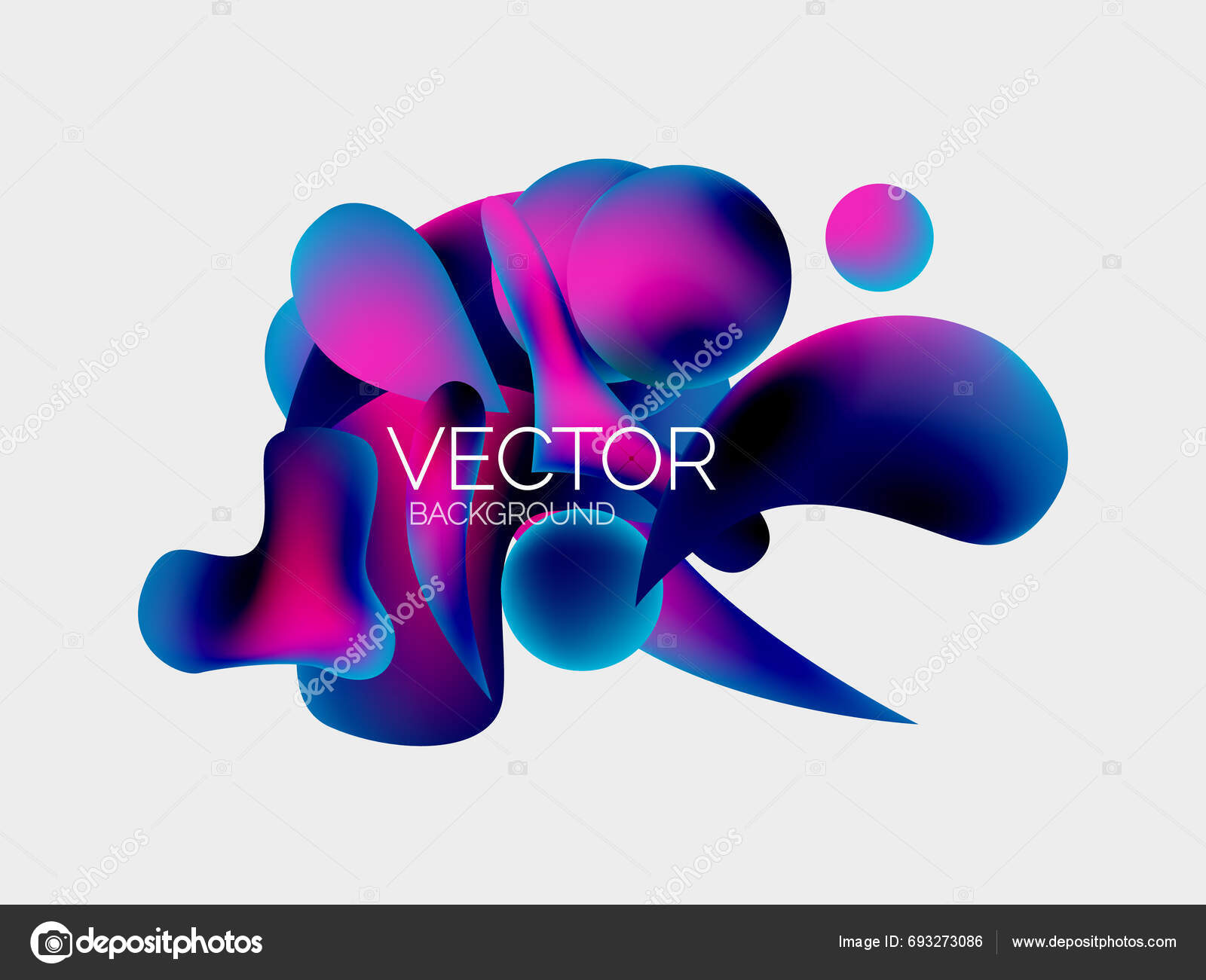 Abstract Liquid Bubble Background Liquid Gradients Stock Vector by ©akomov 693273086