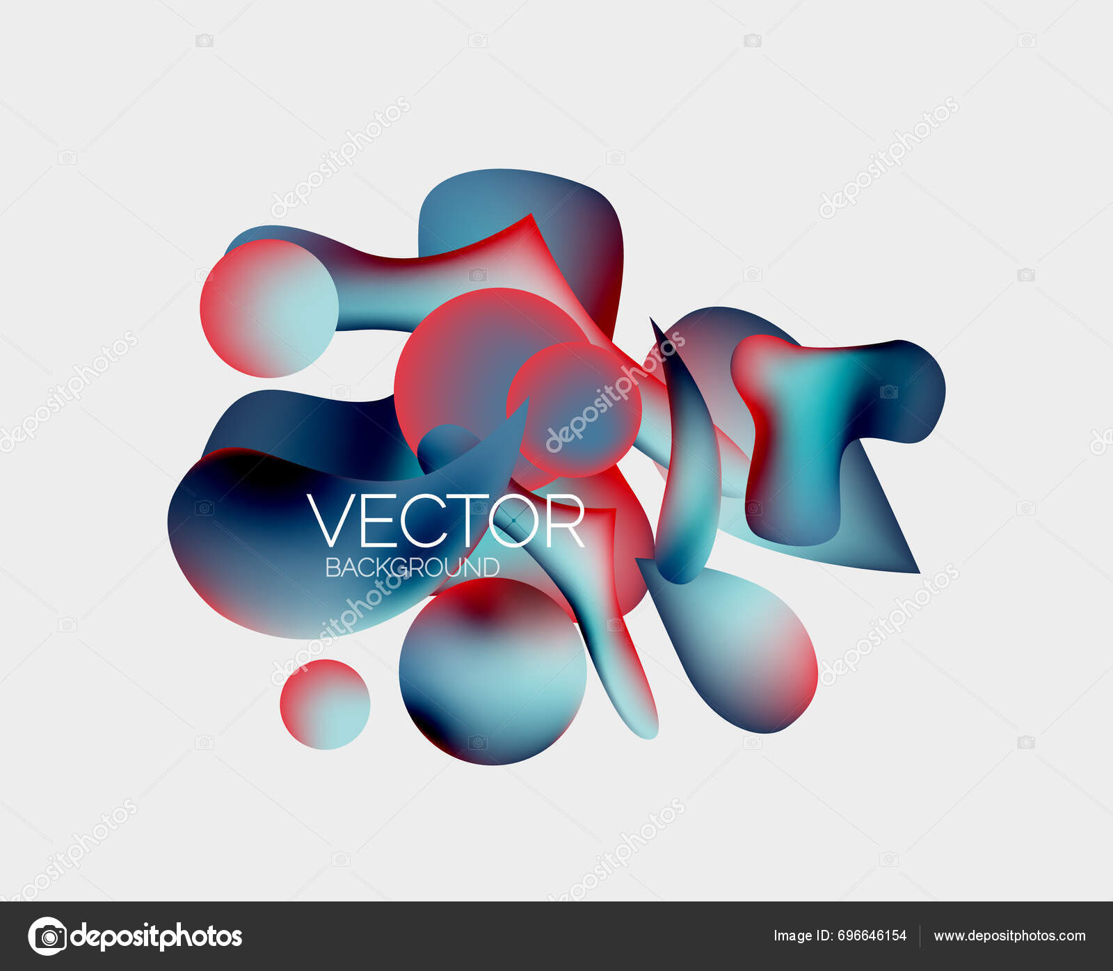 Abstract Liquid Bubble Background Liquid Gradients Stock Vector by ©akomov 696646154