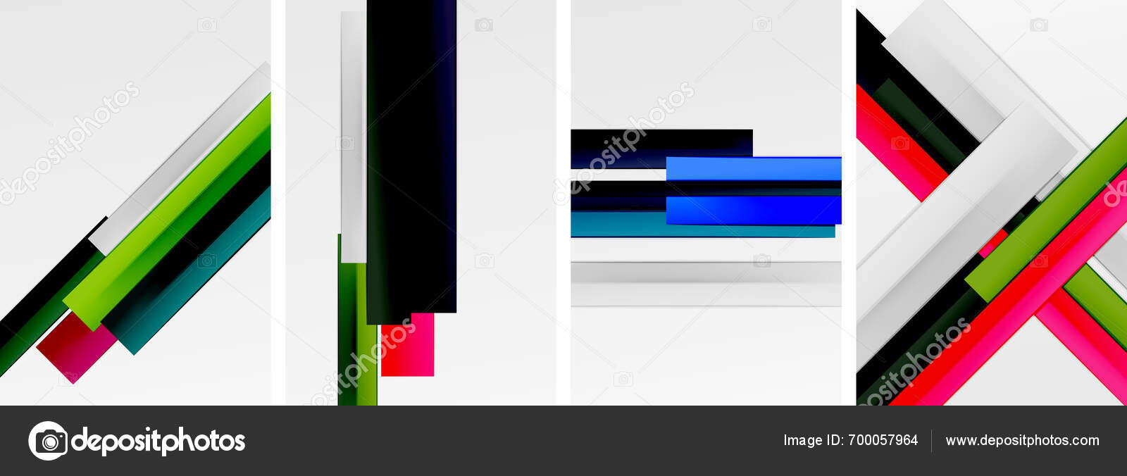 Rayas Líneas Póster Fondos Abstractos Ilustración Vectorial Para Fondo ...