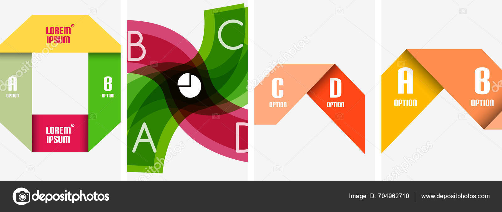 Set Infographic Lines Poster Backgrounds Vector Illustration Wallpaper ...