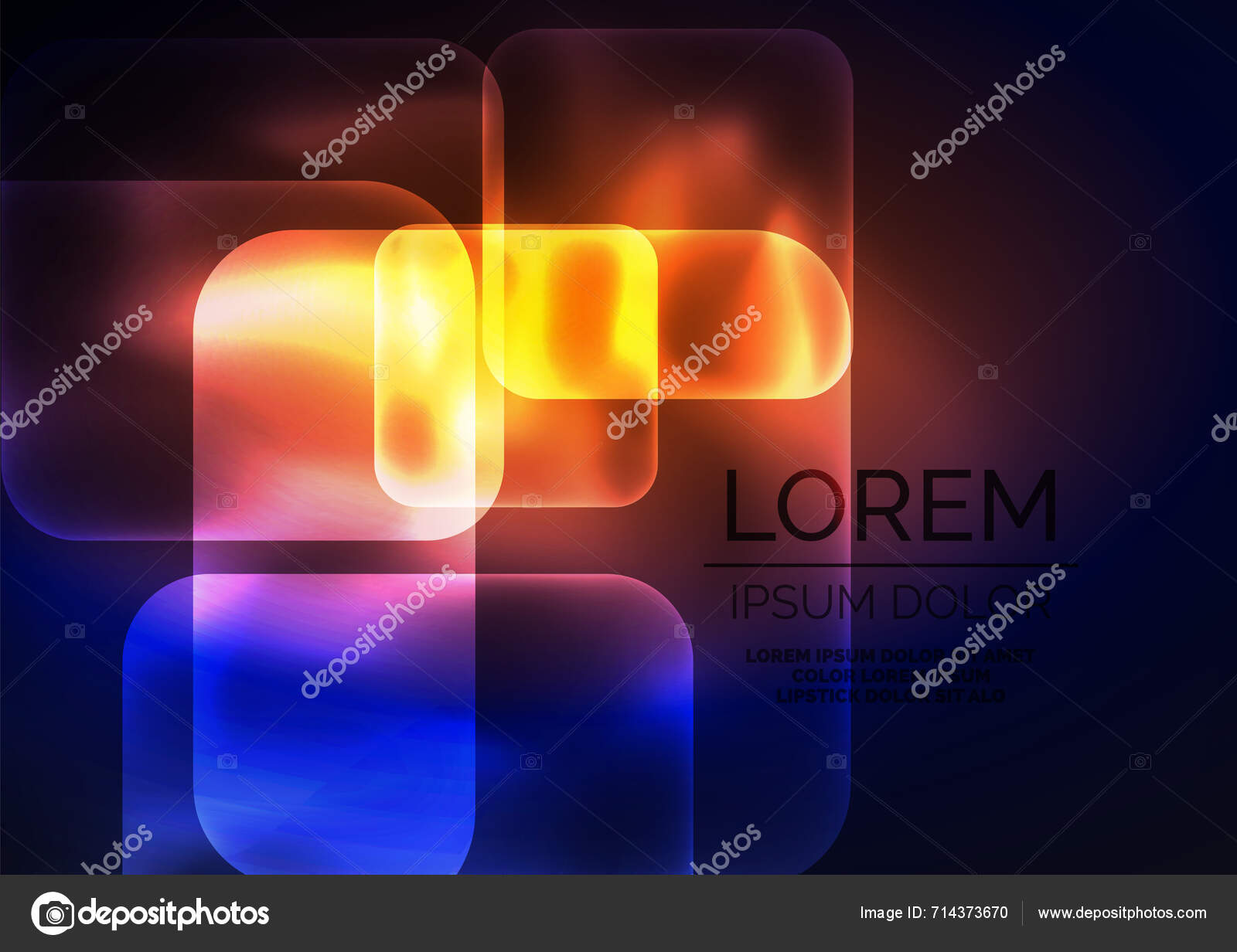 Automotive Lighting Design Featuring Electric Blue Background Glowing ...