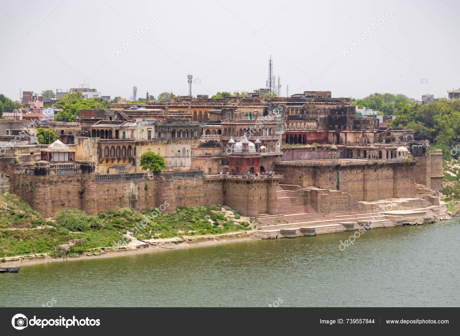 View Ancient Ramnagar Fort River Ganges Ramnagar Fort Varanasi Built ...