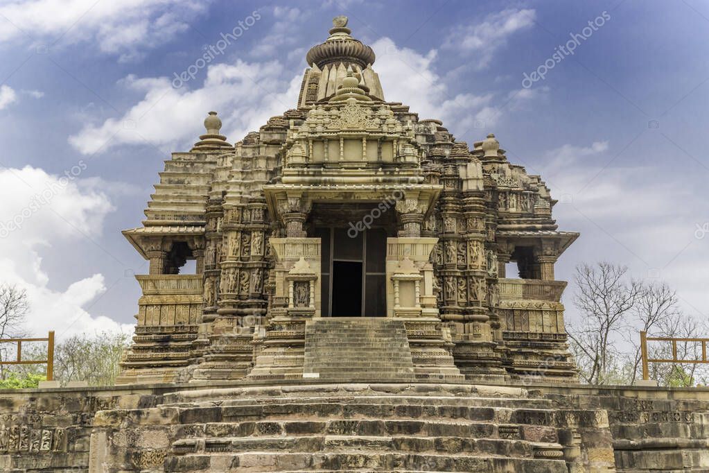 Templo Devi jagadambi en khajuraho el grupo de monumentos de templos ...