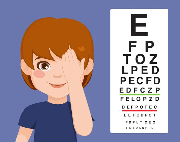Kids eye test Stock Photos, Royalty Free Kids eye test Images ...