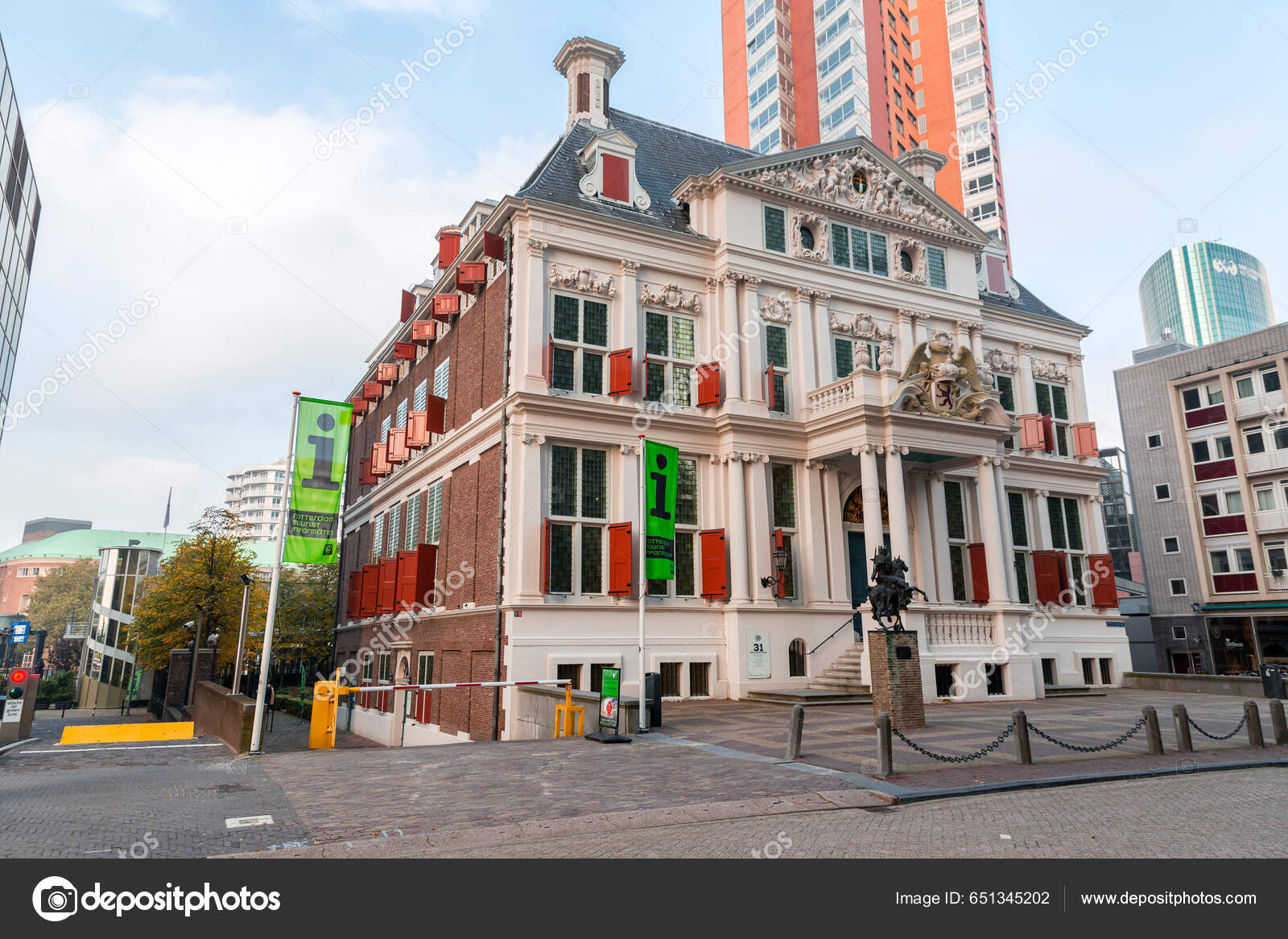 Rotterdam Oct 2021 Het Schielandshuis One Oldest Buildings Rotterdam ...