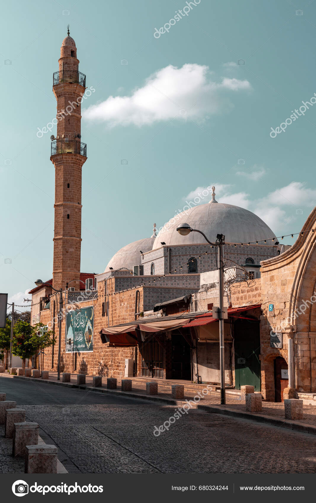 Jaffa Israel October 2023 Mahmoudiya Mosque Largest Most Significant ...
