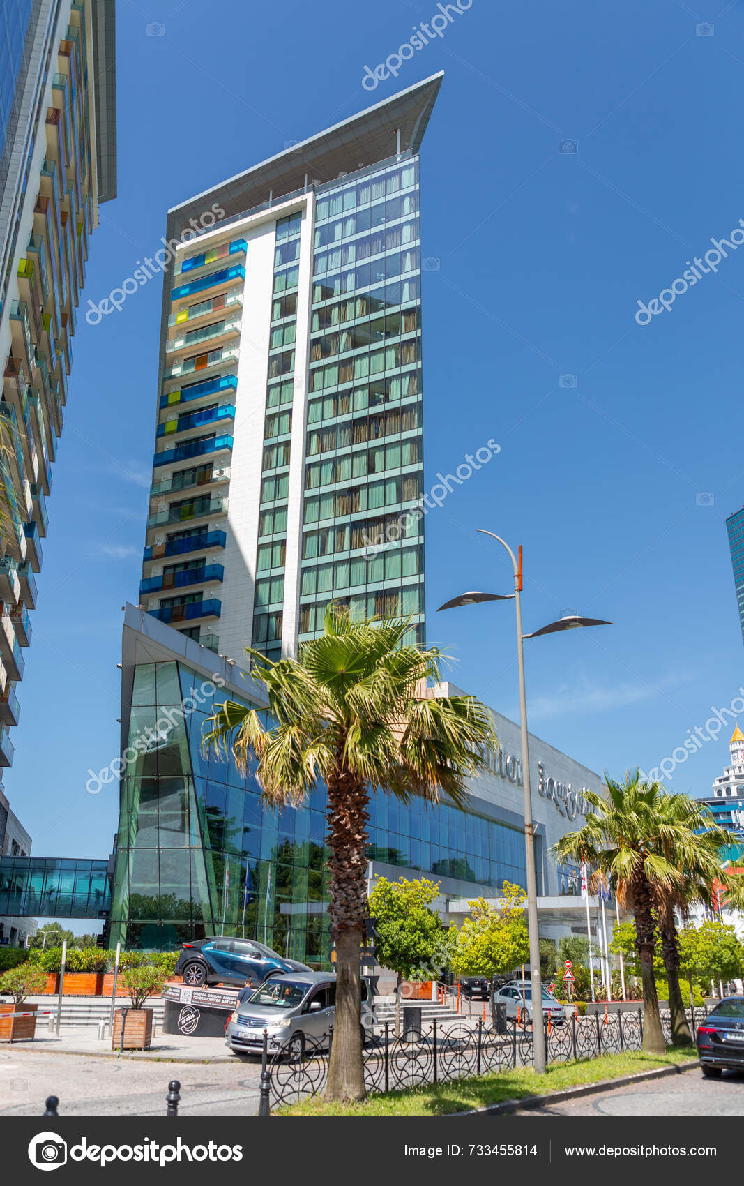 Batumi Georgia June 2024 Exterior View Hilton Batumi Hotel Center ...