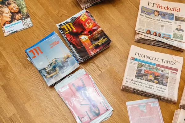 Stack of magazines Stock Photos, Royalty Free Stack of magazines Images ...