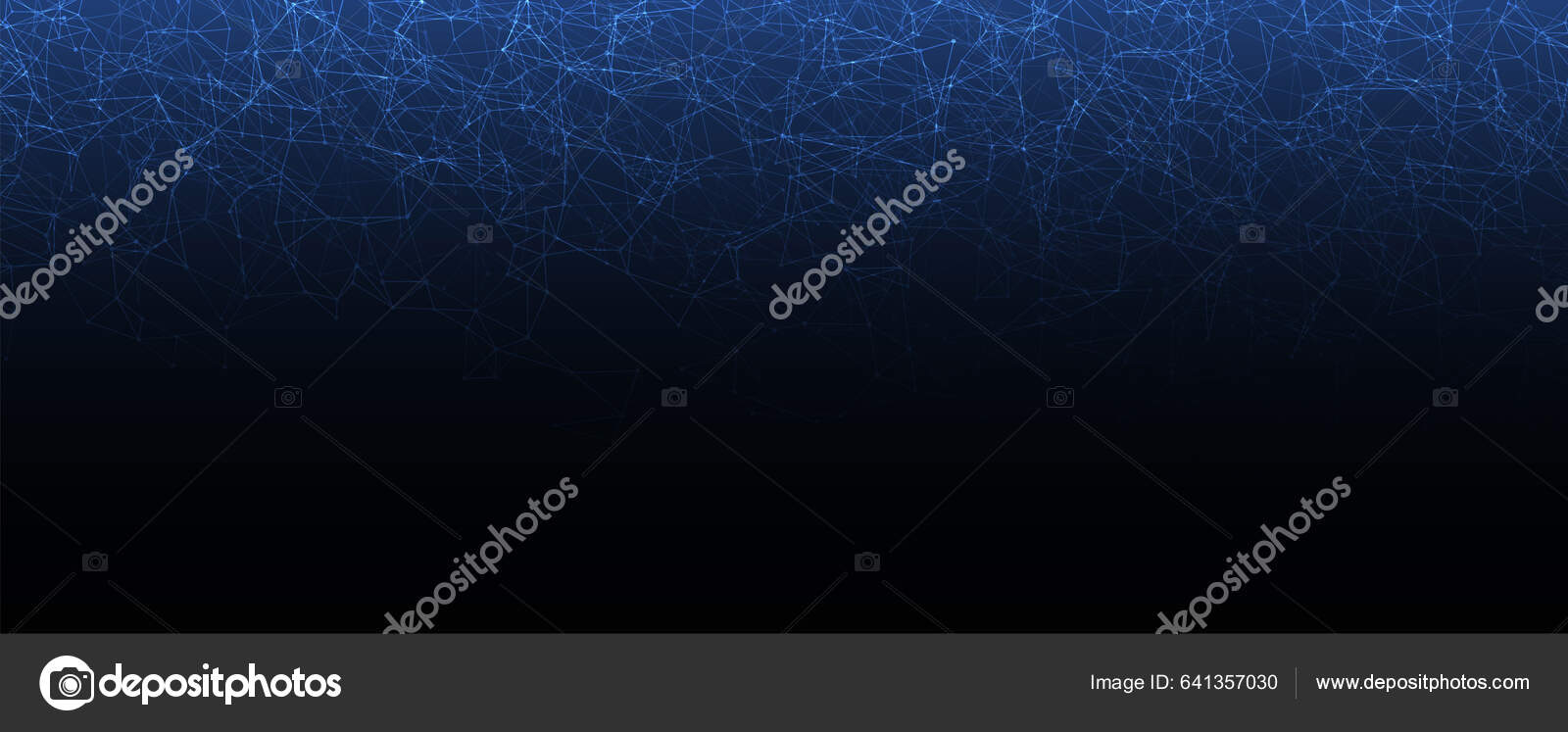 Neural Network Concept Connected Cells Links High Technology Process Abstract Stock Vector Image