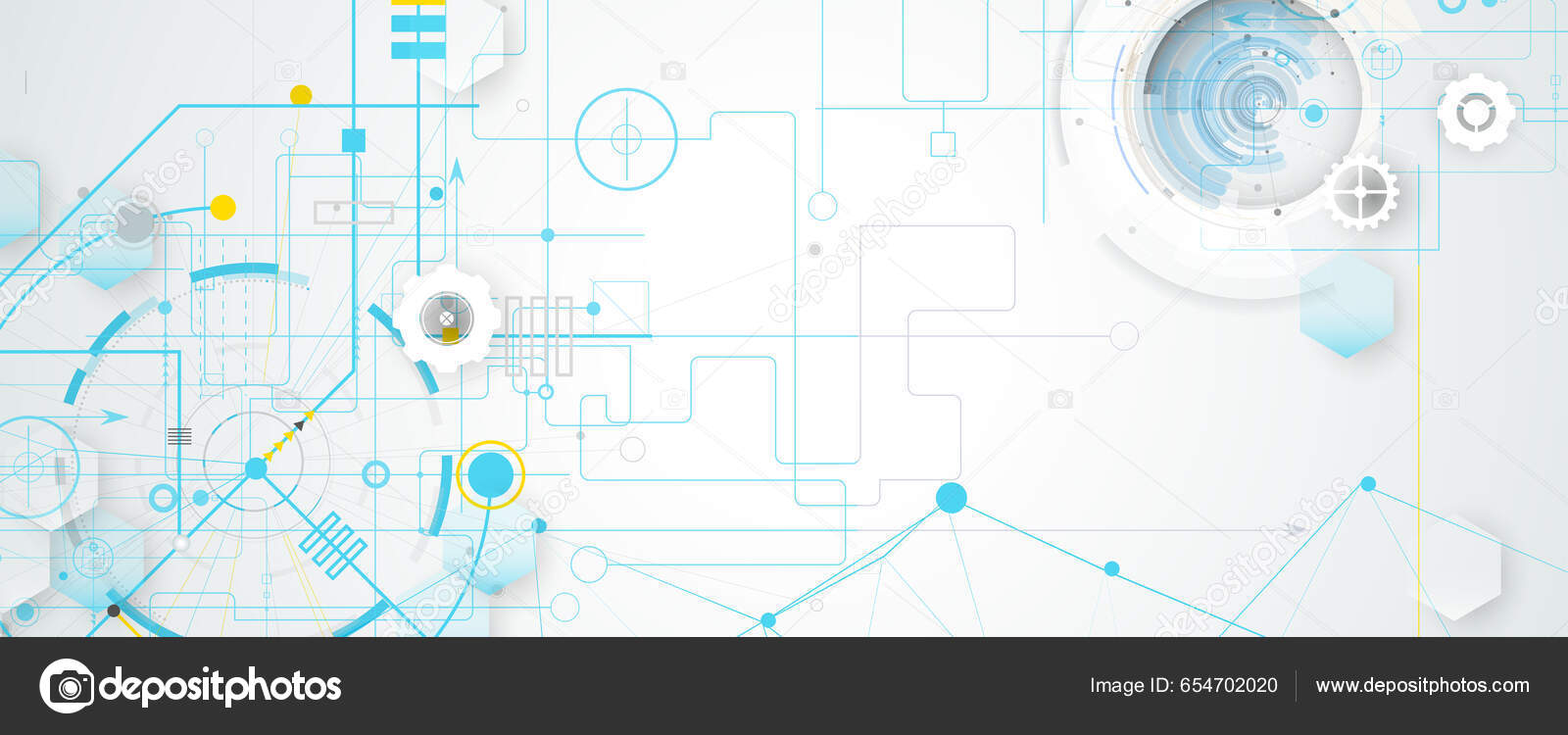 Abstract Futuristic Fade Computer Technology Business Background Stock ...