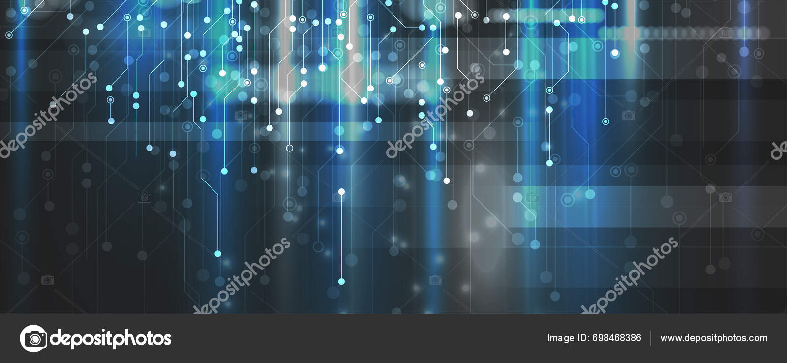 Technology Network Vector Background Science Technology Presentation ...