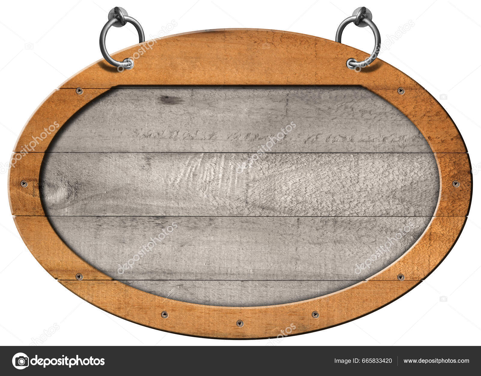 Blank Wood Sign Template