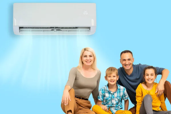Family air conditioner Stock Photos, Royalty Free Family air conditioner Images | Depositphotos