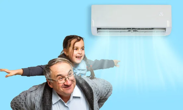 Air conditioner people Stock Photos, Royalty Free Air conditioner ...