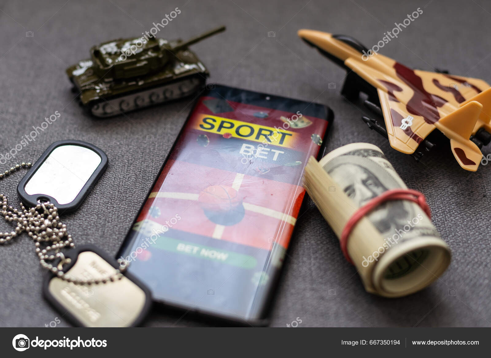 Planning Military Operation Map Terrain Using Figures Combat Vehicles ...