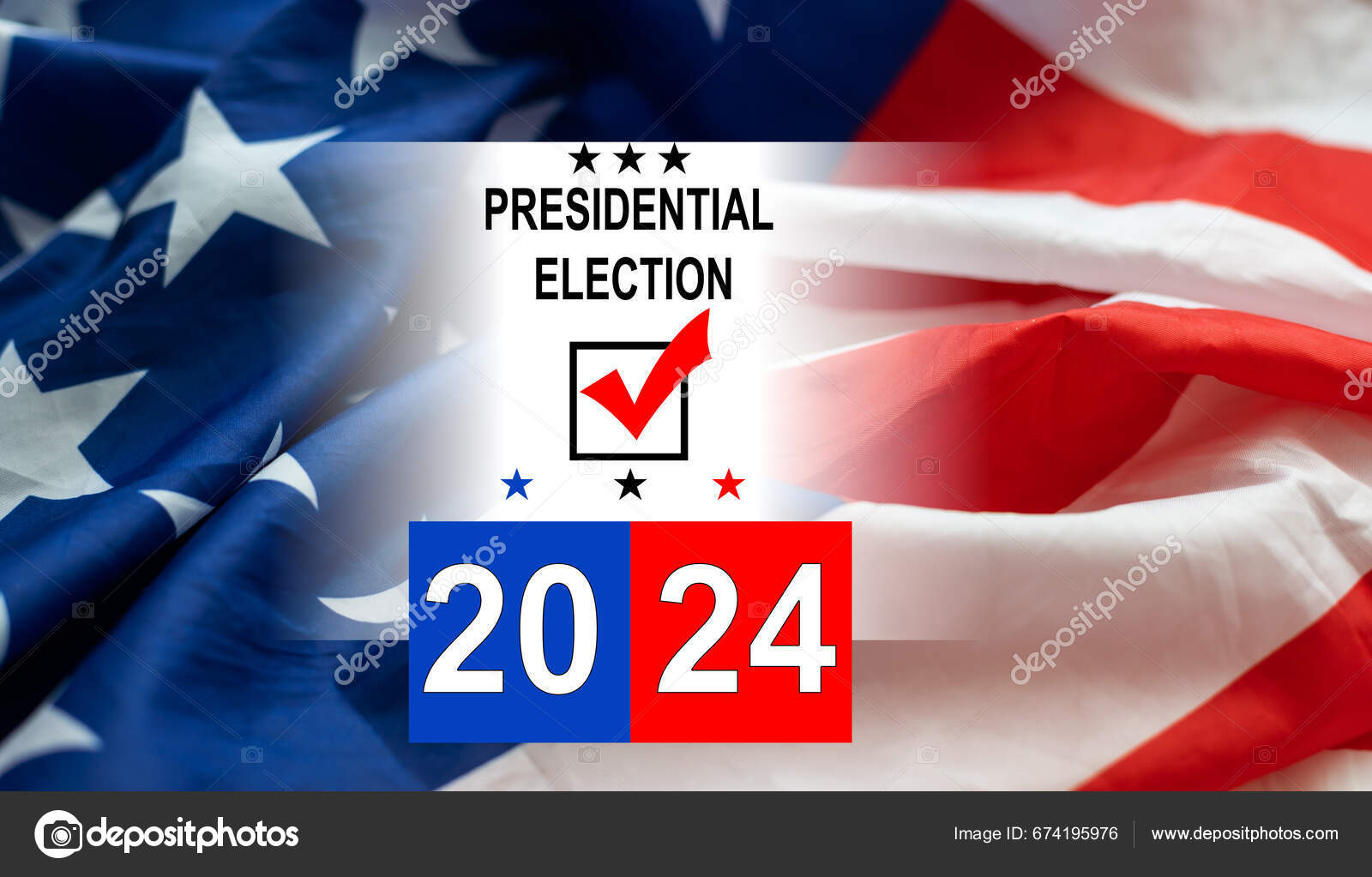 Elecciones Presidenciales 2024 Texto Sobre Libro Blanco Ondeando ...