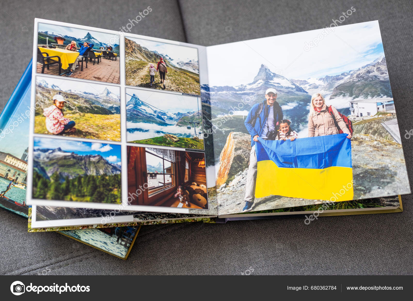 View Open Book Album Home High Quality Photo — Stock Photo © sinenkiy ...