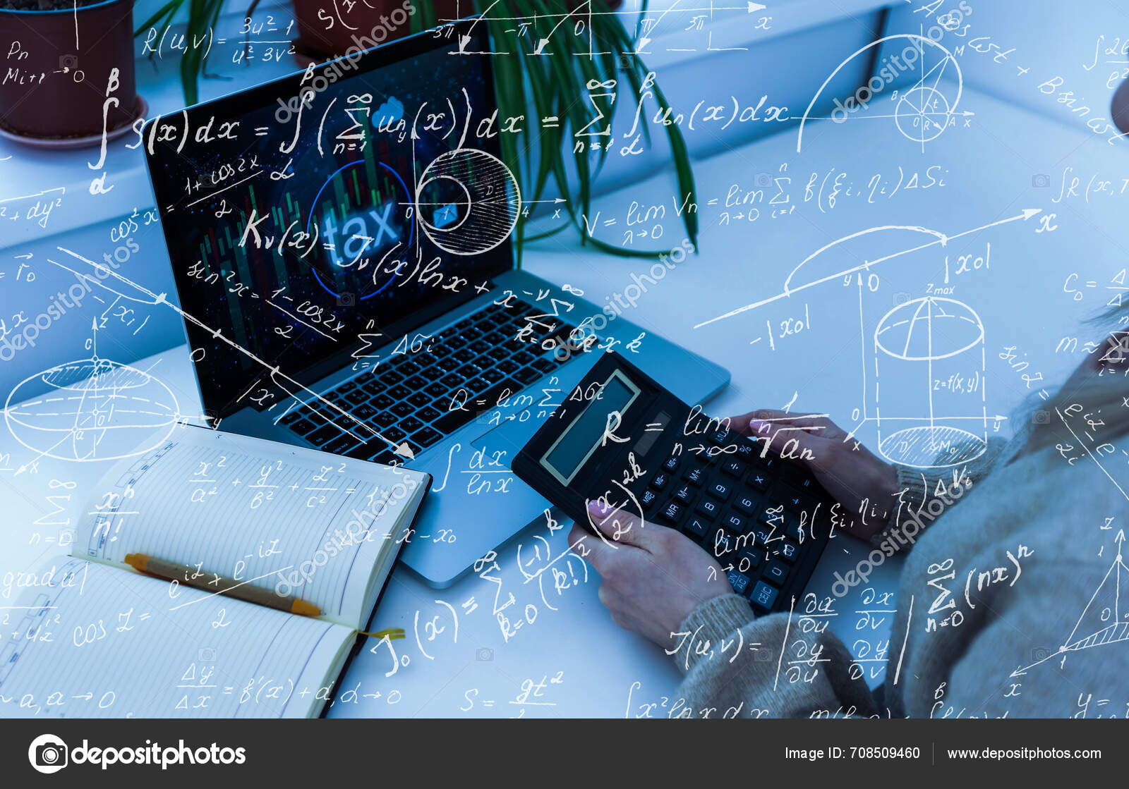 Mathematics Formulas High Education Concept — Stock Photo © sinenkiy ...