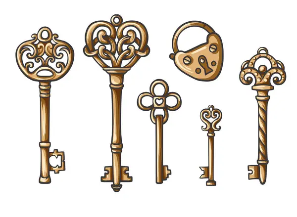 Vectores de Llave antiguas, imágenes vectoriales | Depositphotos