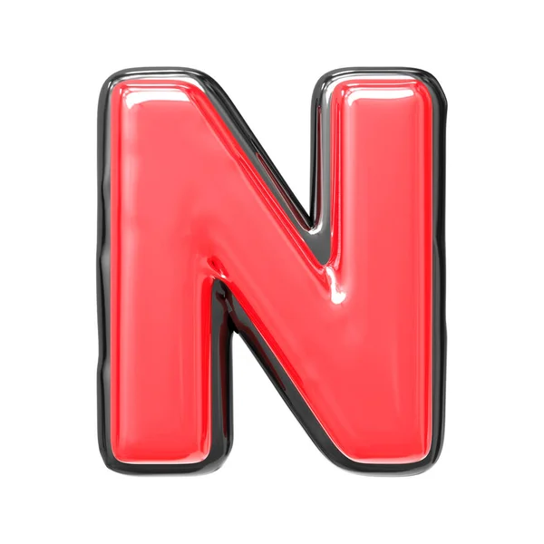 Letter N Images Red