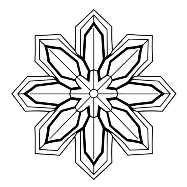 Copo de nieve símbolo imágenes de stock de arte vectorial | Depositphotos