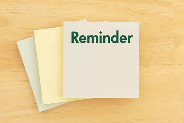 Reminder Stock Photos, Royalty Free Reminder Images | Depositphotos
