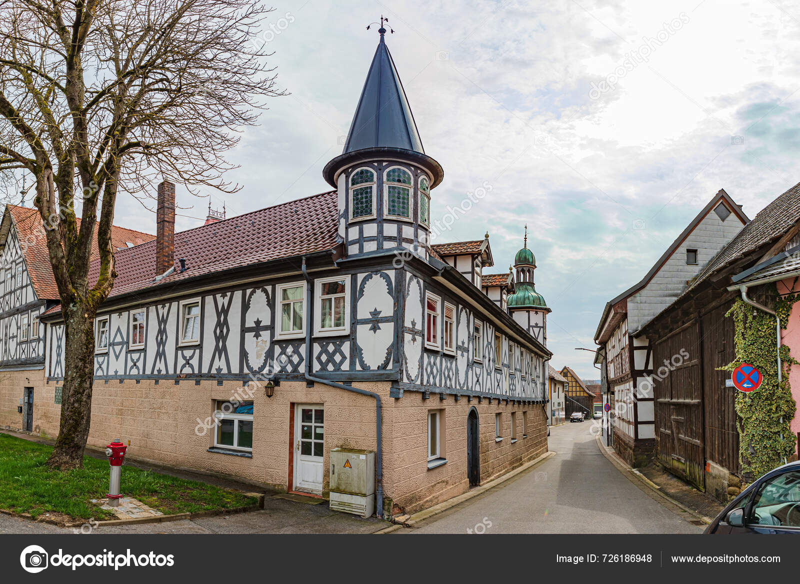 Bad Rodach Bavaria Germany Circa March 2024 Cityscape Bad Rodach ...