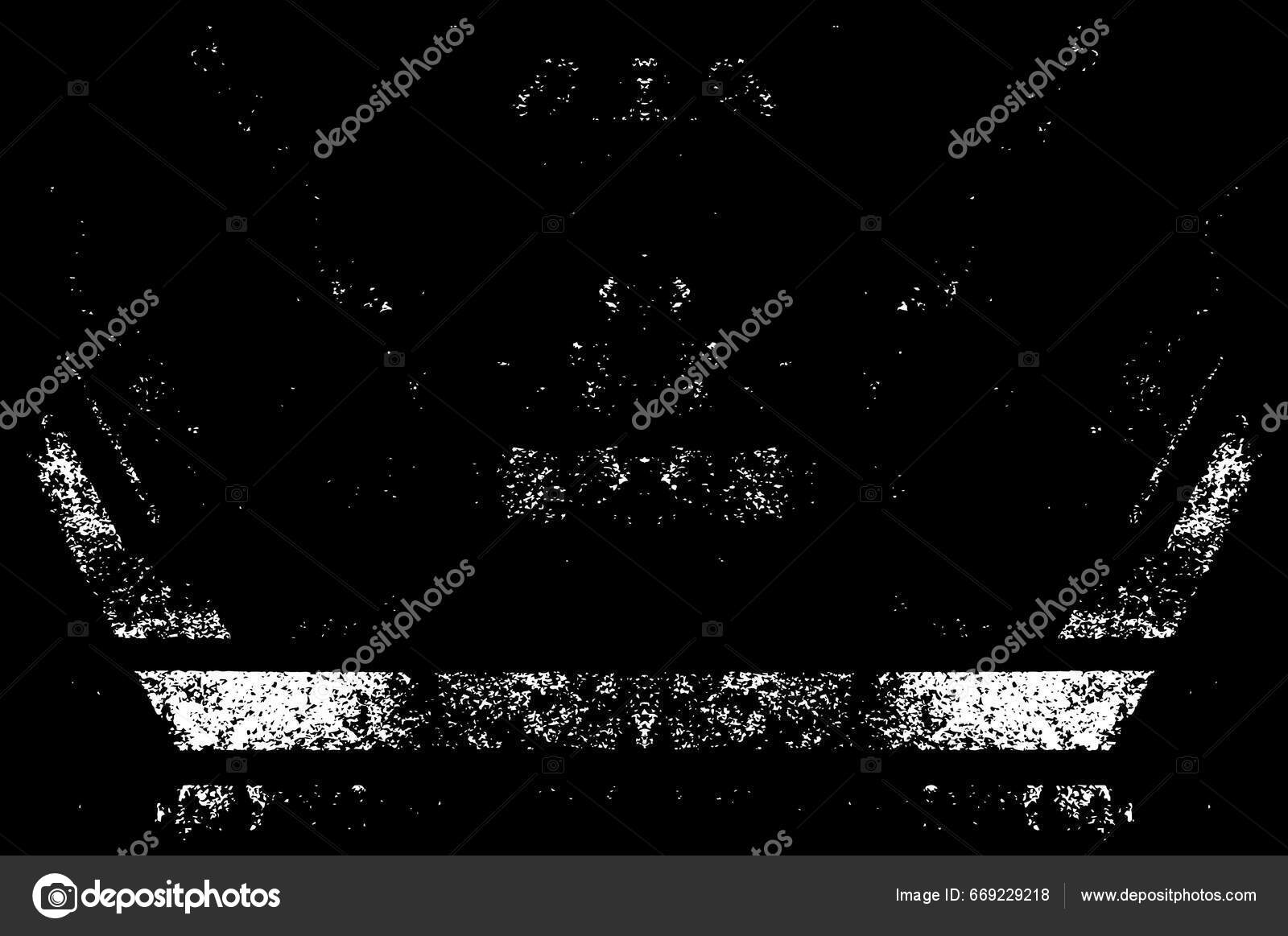 Monochrome Web Unique Illustration Black White Design Stock Vector by ...