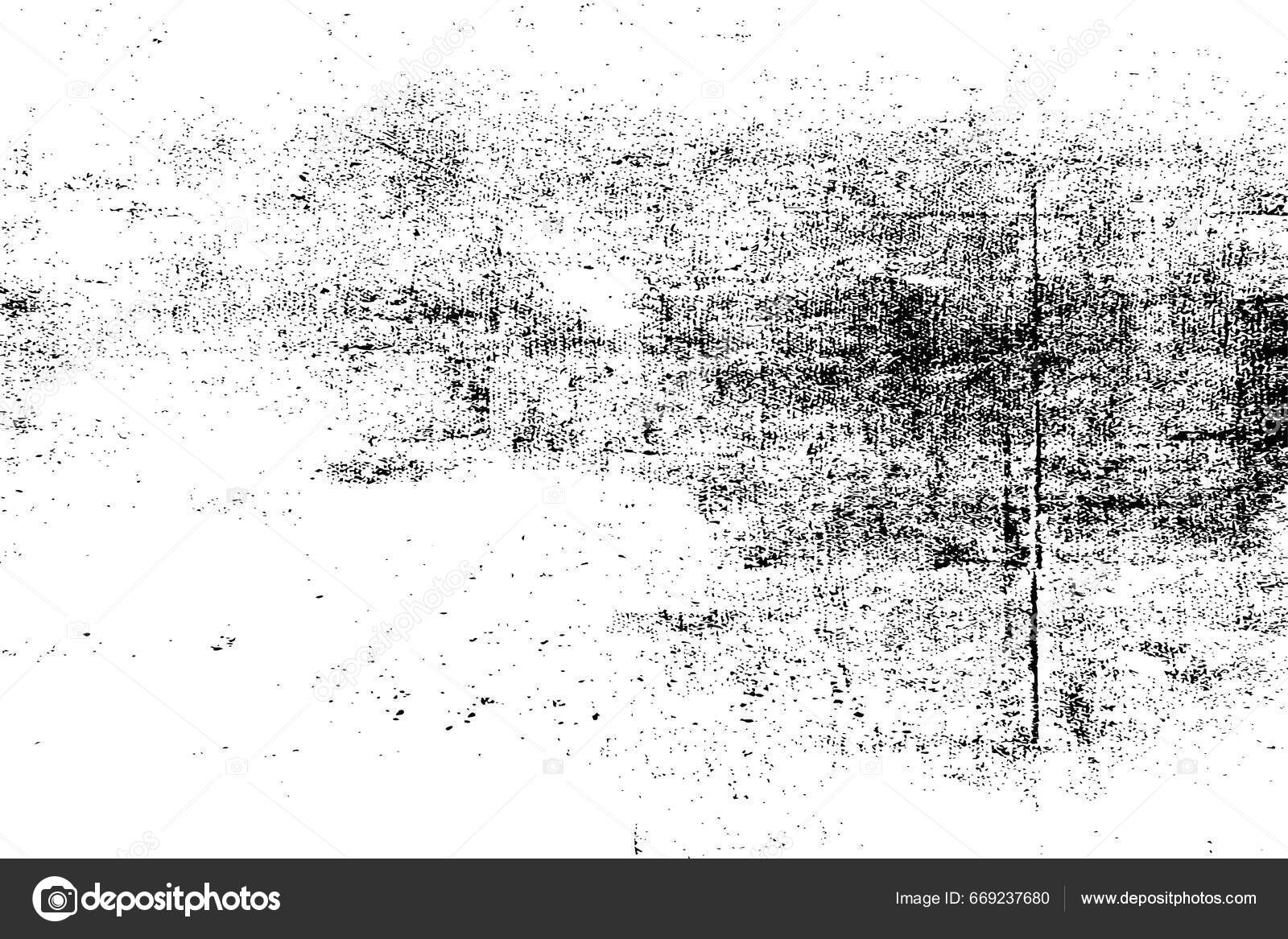 Grunge Overlay Layer Abstract Black White Vector Background Monochrome ...