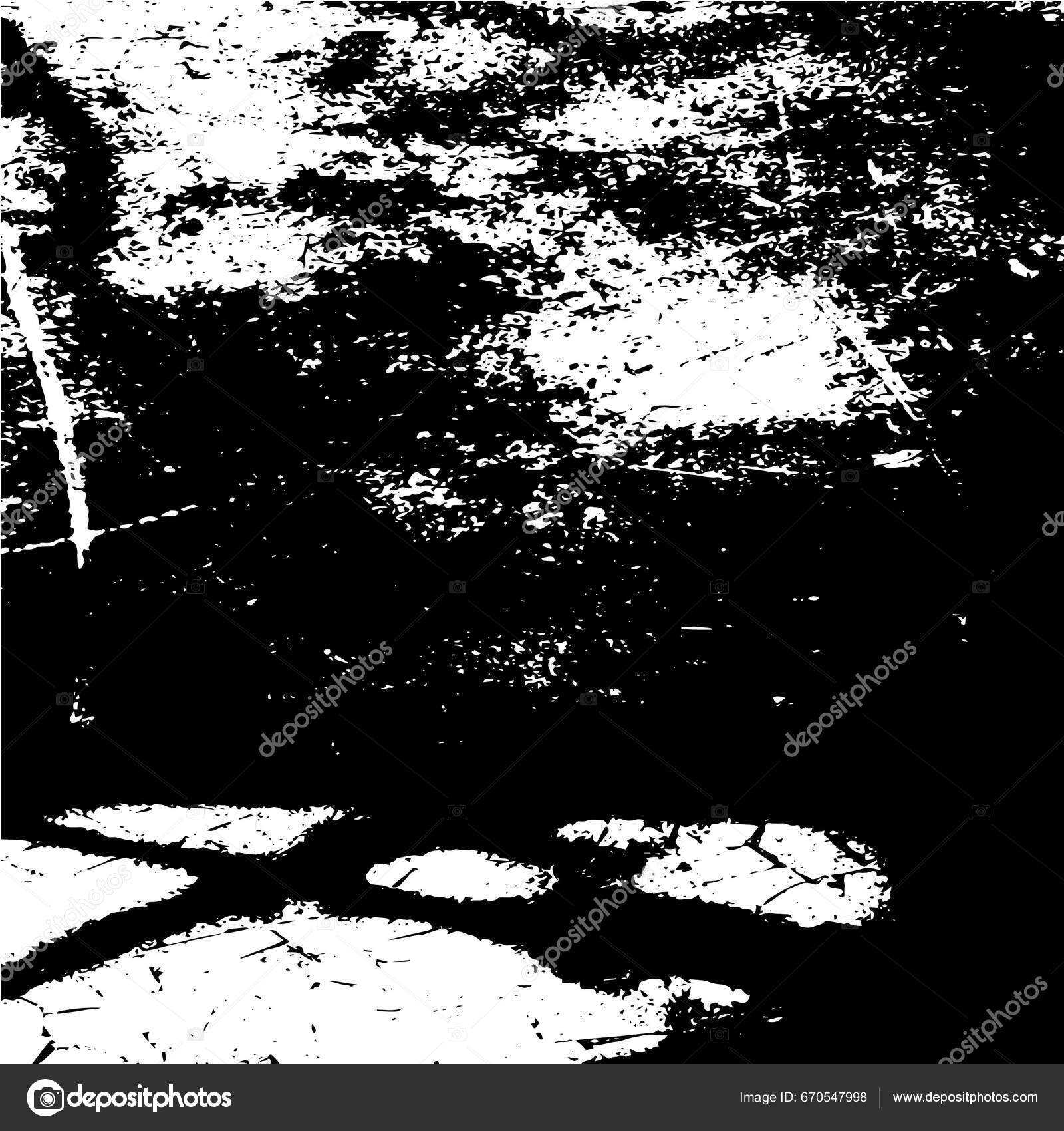 Abstract Black White Rough Texture Vector Illustration Stock Vector by ...