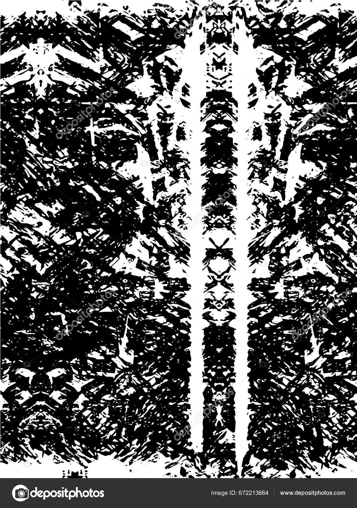 Black White Textured Pattern Vector Background Stock Vector by ©Toluk ...