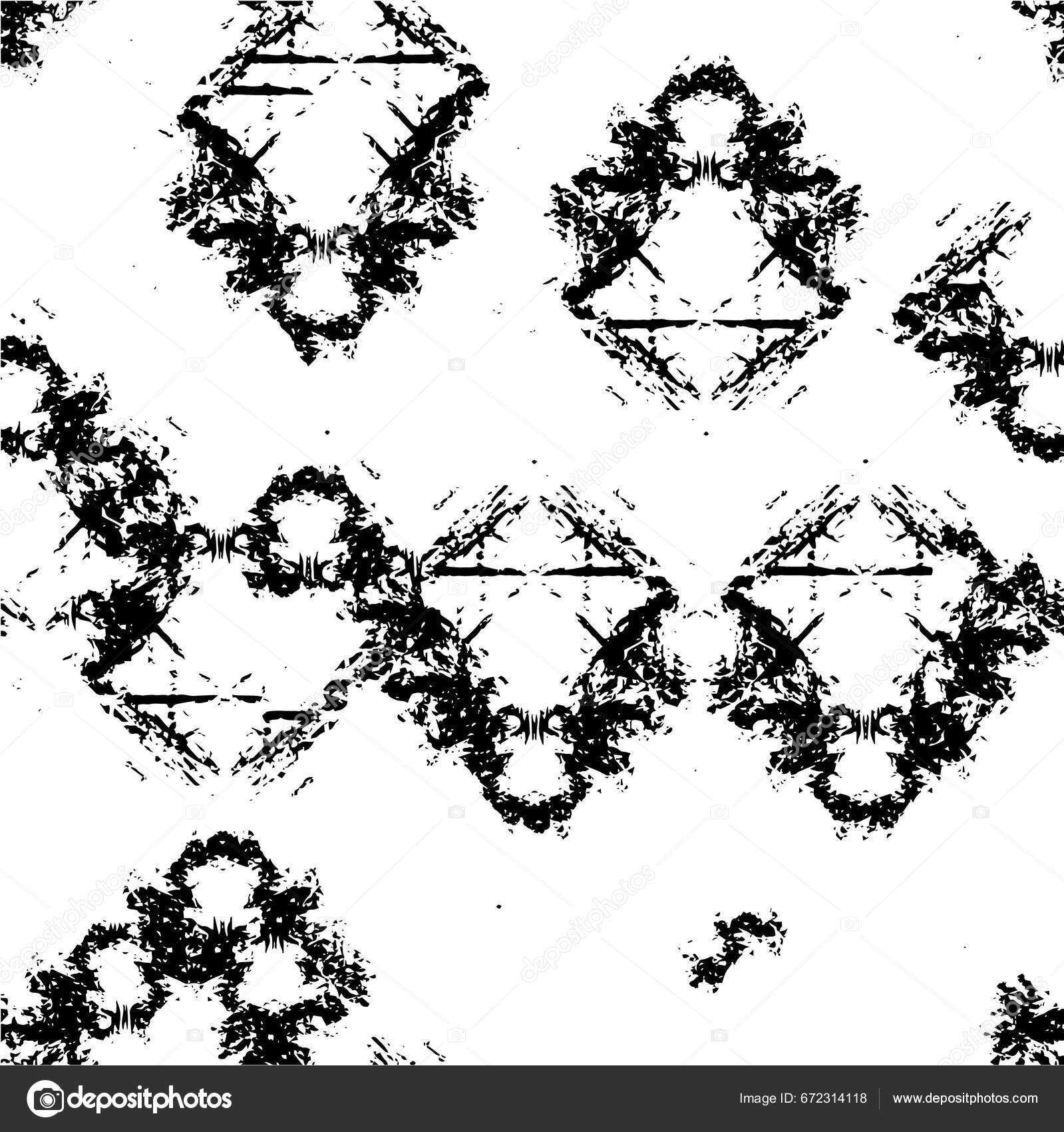 Ilustración Web Creatividad Tinta Blanco Negro Vector de stock ...