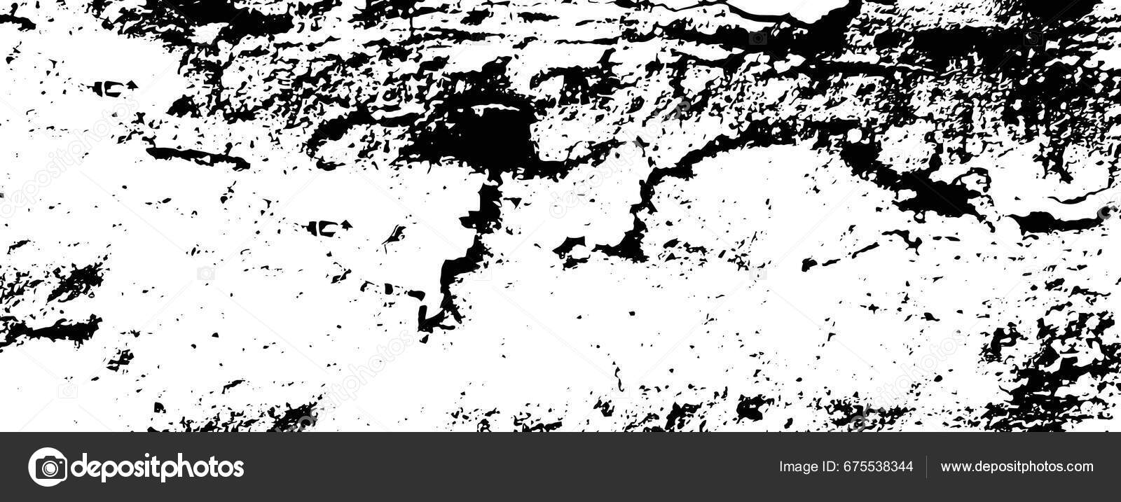 Rough Monochrome Pattern Messy Strokes Black White Background Texture Stock Vector By ©toluk
