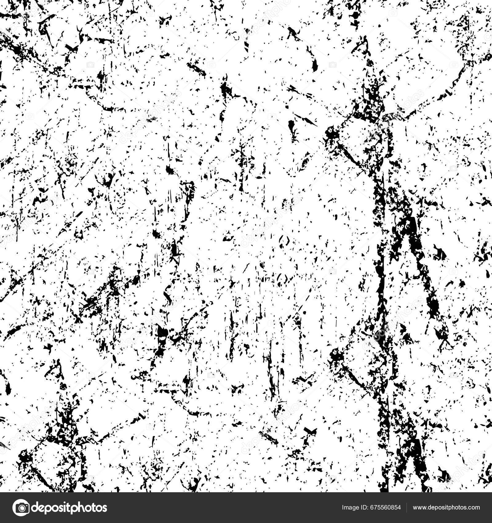 Grunge Overlay Layer Abstract Black White Vector Background Monochrome ...