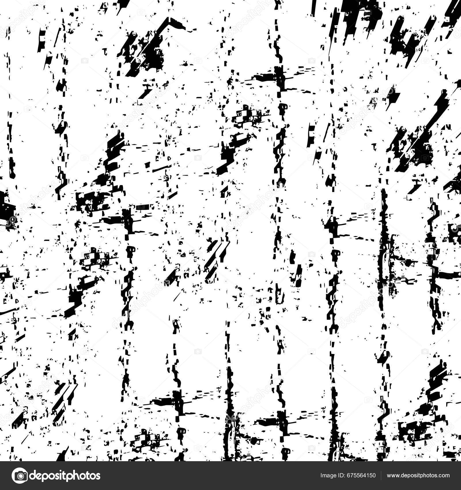 Grunge Overlay Layer Abstract Black White Vector Background Monochrome ...