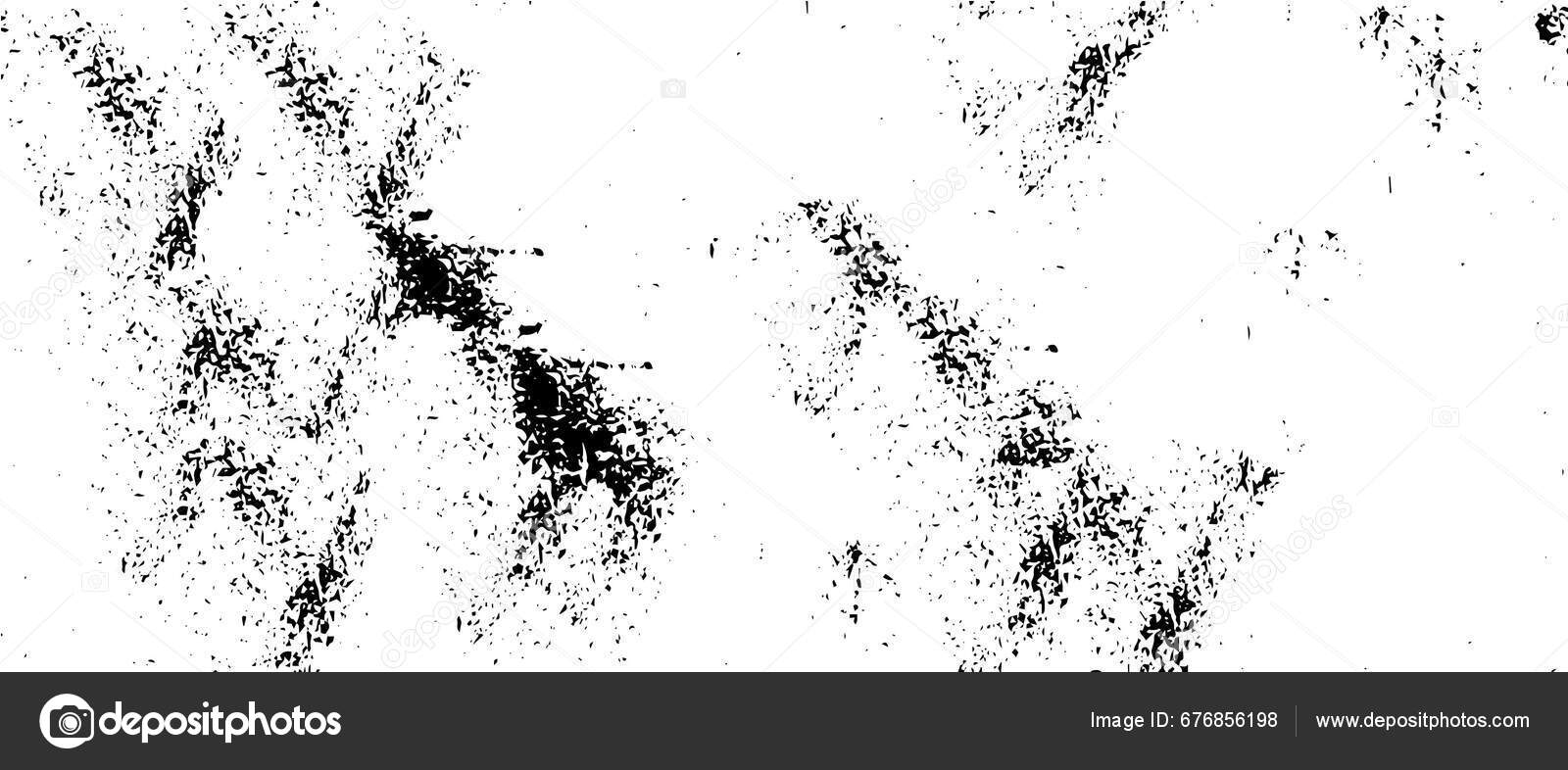 Grunge Overlay Layer Abstract Black White Vector Background Monochrome ...